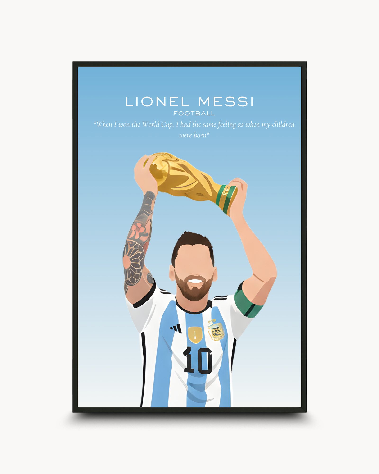 Pop Culture: Icons - Lionel Messi - Argentina – K2C Co.